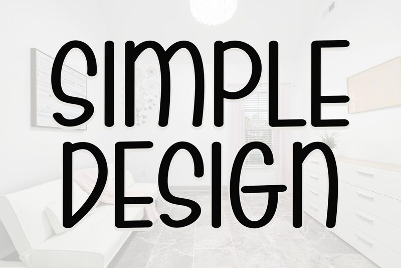 Simple Design font | Fonts2u.com