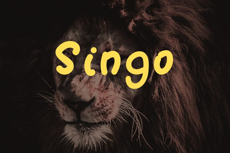 Singo font | Fonts2u.com