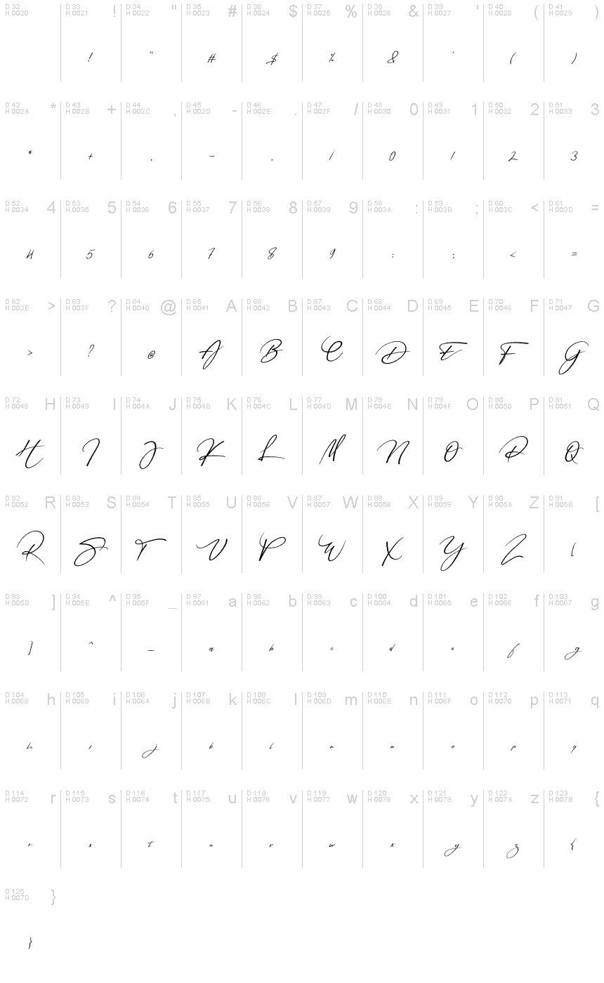 Signatures font | Fonts2u.com
