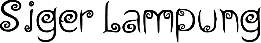 Siger Lampung Regular font | Fonts2u.com