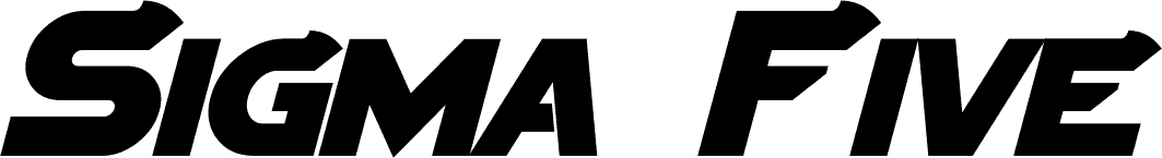 Sigma Five Bold Italic font | Fonts2u.com