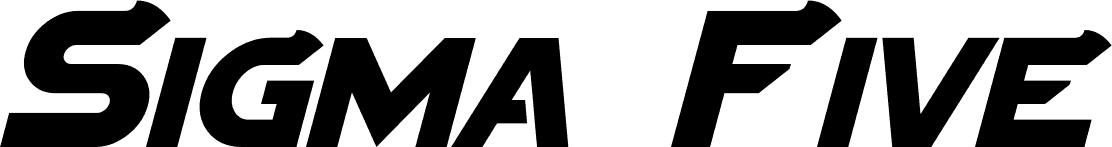 Sigma Five Italic font