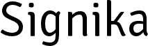 Signika-Semibold font | Fonts2u.com