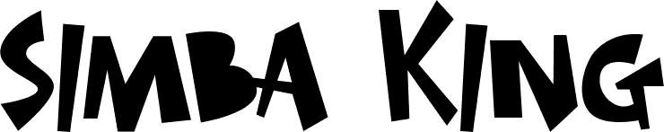 SIMBA KING font | Fonts2u.com