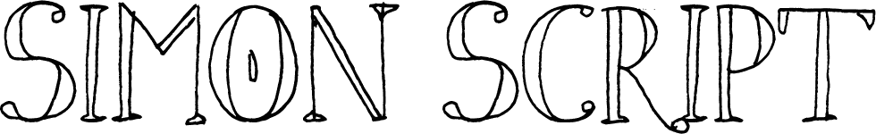 Simon Script Schriftart