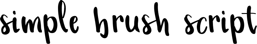 Simple Brush Script font | Fonts2u.com Simple Brush Script font | Fonts2u.com