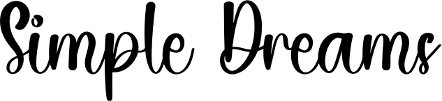 Simple Dreams font | Fonts2u.com