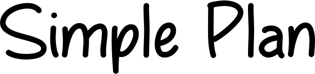 Simple Plan font | Fonts2u.com