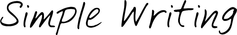 SimpleWriting font | Fonts2u.com