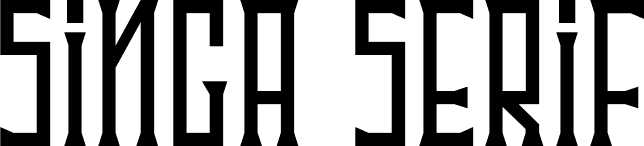 Singa Serif DEMO font | Fonts2u.com