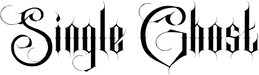 SingleGhost regular font | Fonts2u.com