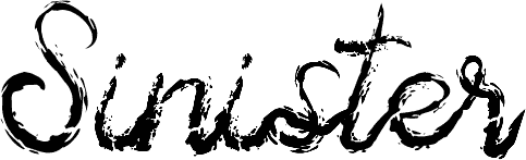 Sinister Brush Font fuente | Fonts2u.com