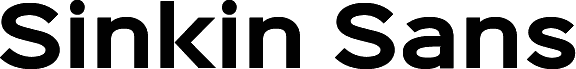 Sinkin Sans 600 SemiBold font