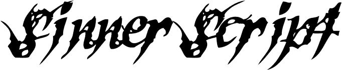 SinnerScript-Regular font