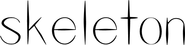 Skeleton Key Regular font