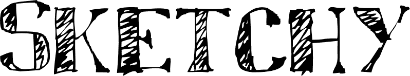 Sketchy font | Fonts2u.com