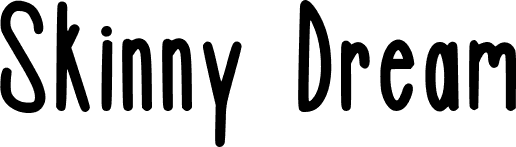 Skinny Dream Regular font | Fonts2u.com