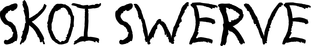 Skoi Swerve font | Fonts2u.com