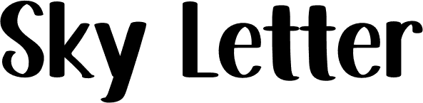 Sky Letter font