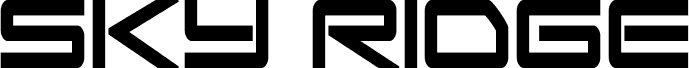 Sky Ridge font
