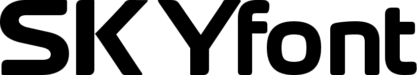 SKYfontThick font