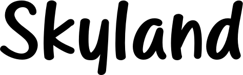 Skyland font | Fonts2u.com