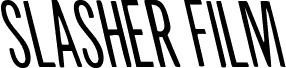 Slasher Film Rough Leftalic font | Fonts2u.com