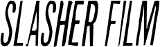 Slasher Film font | Fonts2u.com