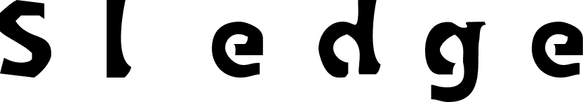 Sledge font | Fonts2u.com