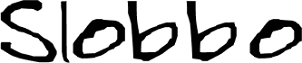 Slobbo font | Fonts2u.com
