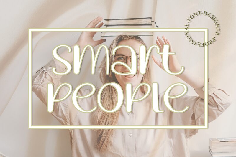 Smart People font | Fonts2u.com