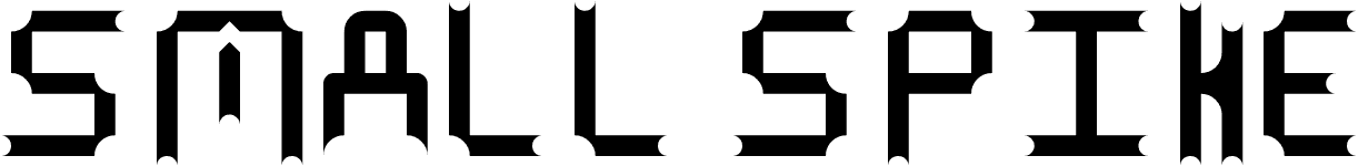Small Spike Regular font | Fonts2u.com