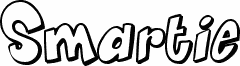 Smartie font