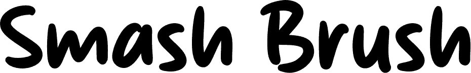 Smash Brush font