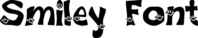 Smiley Font Schriftart | Fonts2u.com