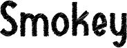 Smokey font