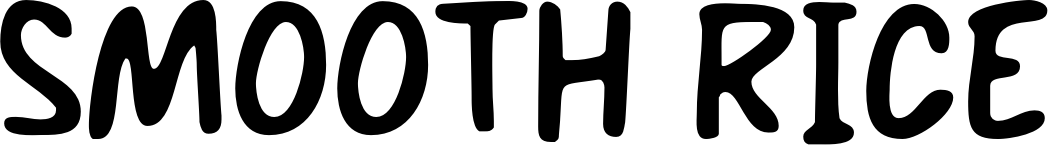 SMOOTH RICE font | Fonts2u.com
