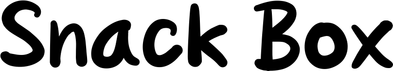 Snack Box font | Fonts2u.com