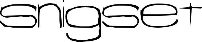 Snigset font | Fonts2u.com