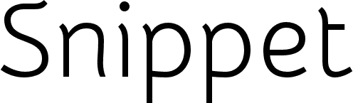 Snippet font | Fonts2u.com