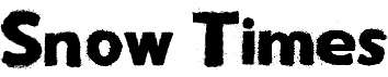 Snow Times font | Fonts2u.com