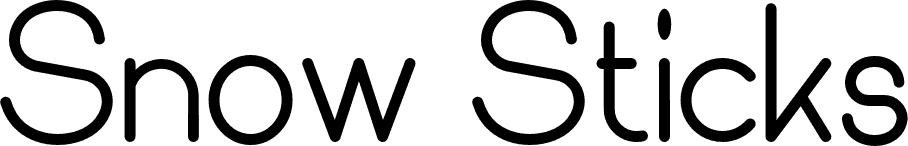 SnowSticks-Duo font