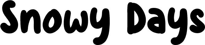 Snowy Days fonte | Fonts2u.com