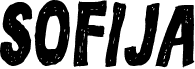 Sofija Regular font