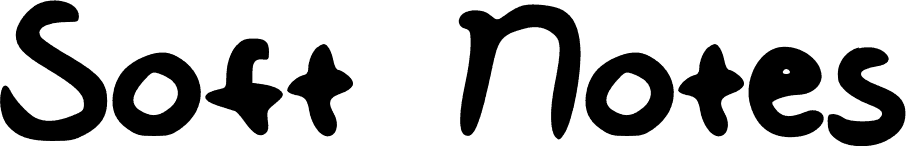 Soft_Notes font