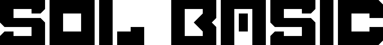 Sol Basic Regular font | Fonts2u.com
