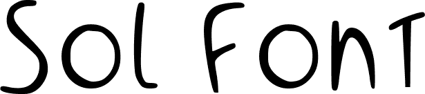 Sol Font Regular font | Fonts2u.com