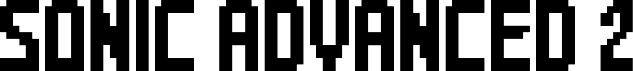 Sonic Advanced 2 Regular font