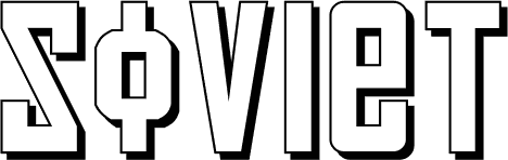 Soviet 3D font | Fonts2u.com