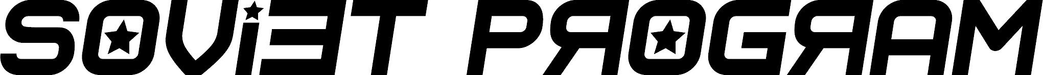 Soviet Program Italic font | Fonts2u.com